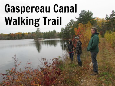 Gaspereau Canal Trail Nova Scotia